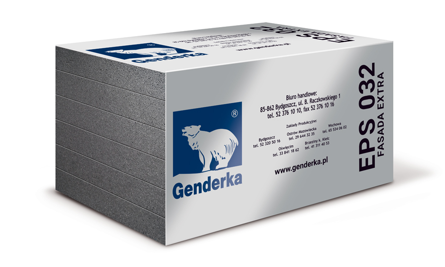 Płyty styropianowe z zawartością grafitu